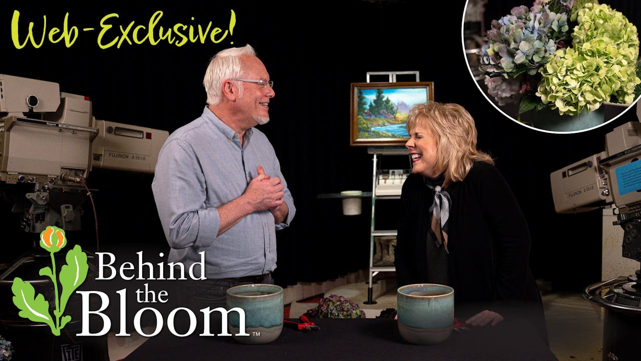Behind the Bloom – Arranging Flowers with Joan Kowalski at the Bob Ross ...