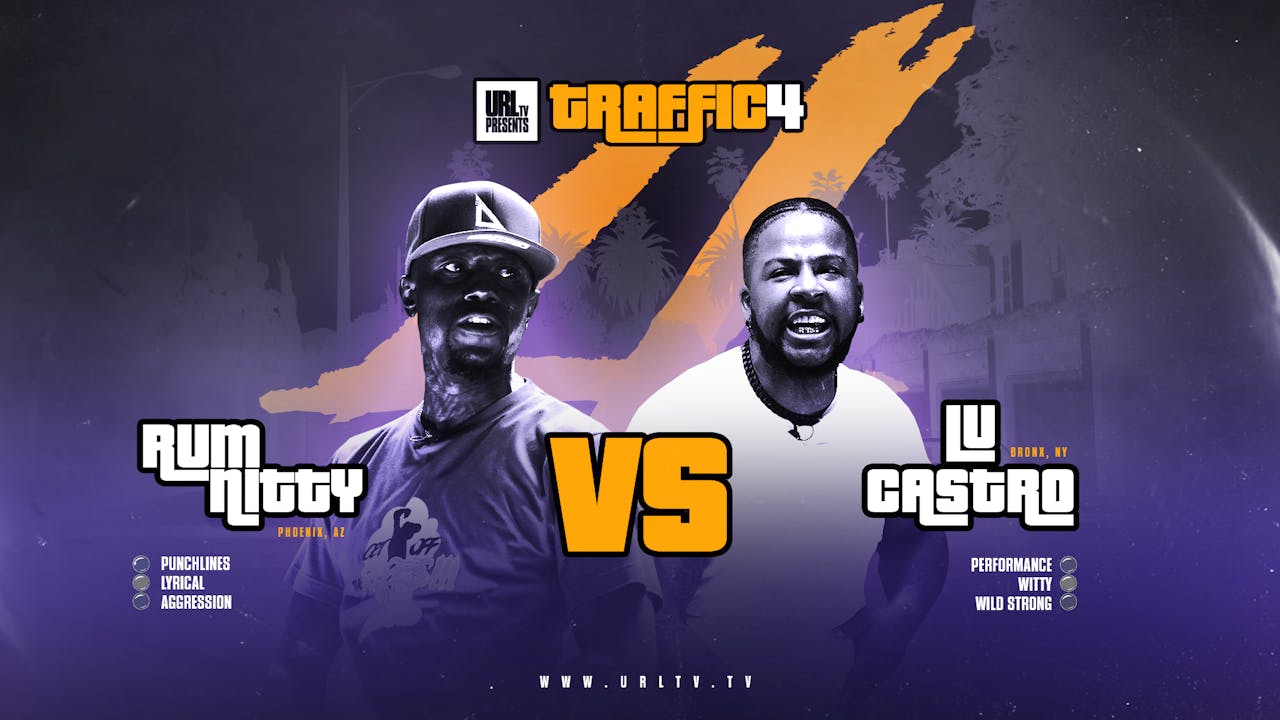 RUM NITTY VS LU CASTRO - Ultimate Rap League