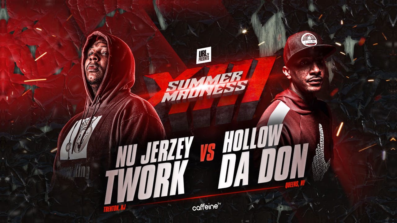 NU JERZEY TWORK VS HOLLOW DA DON - Ultimate Rap League
