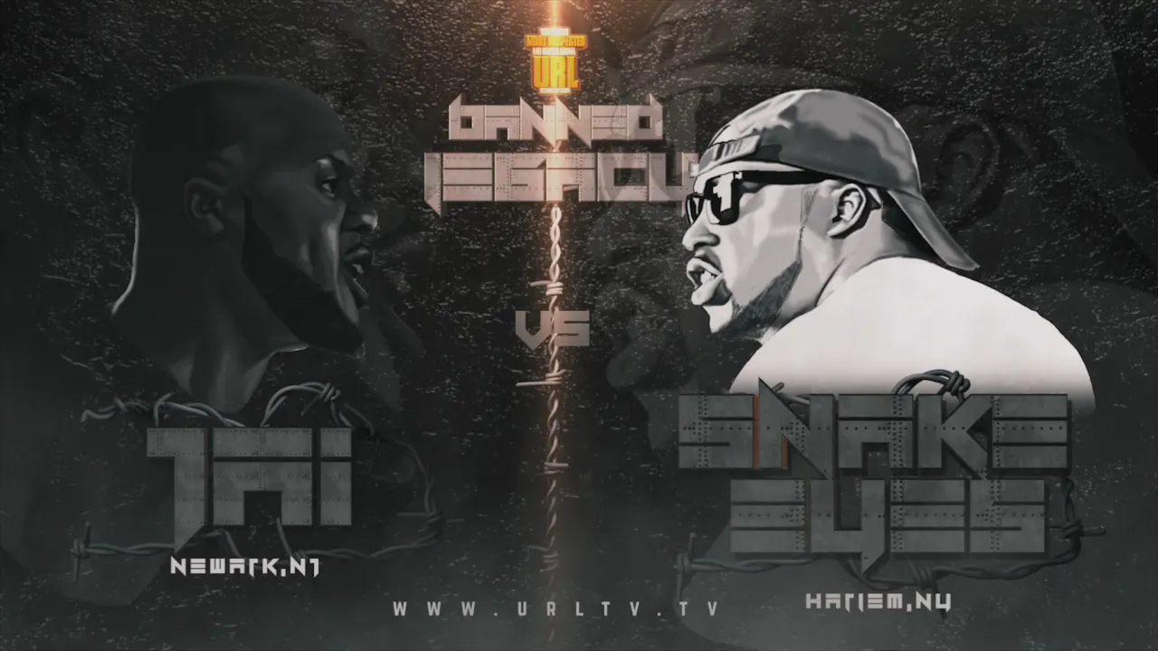 SNAKE EYEZ VS JAI 400 BLOCK - BANNED LEGACY I - Ultimate Rap League
