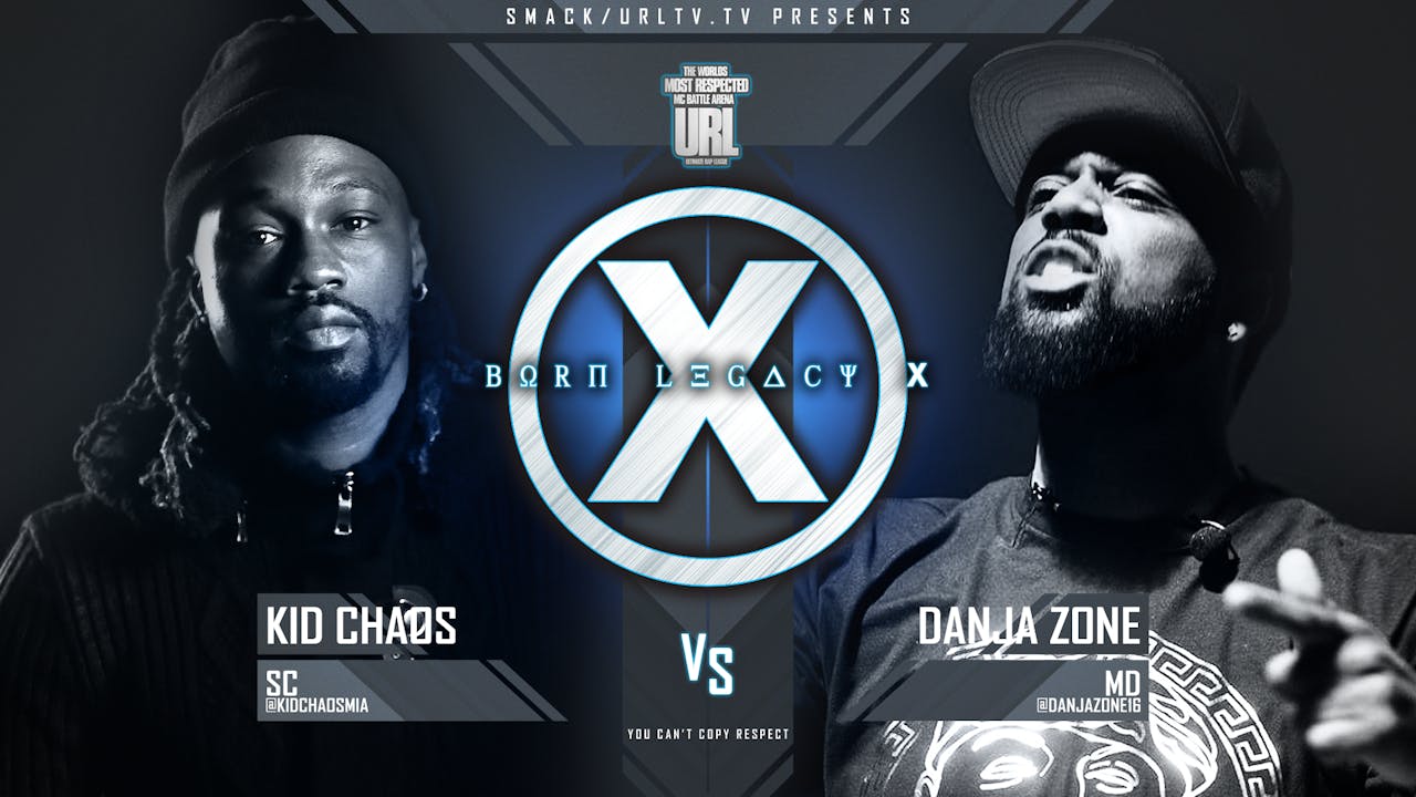 KID CHAOS VS DANJA ZONE - Ultimate Rap League