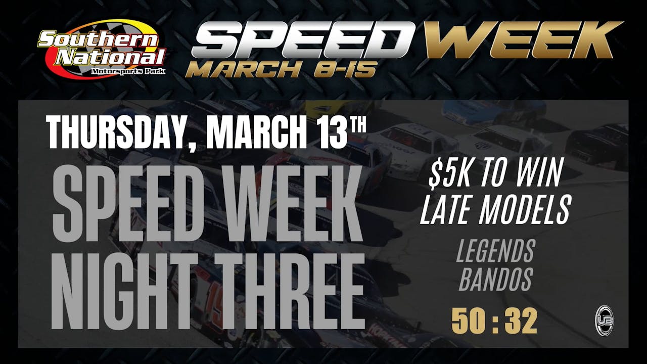 [SNMP] Speedweek 2025 - Day 3 - Ultra Broadcasting
