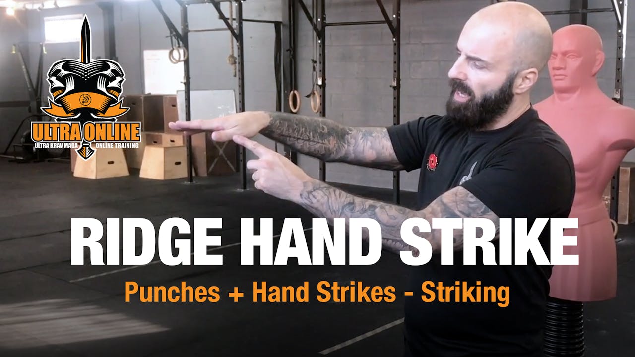 Ridge Hand Strike - Ultra Krav Maga Online