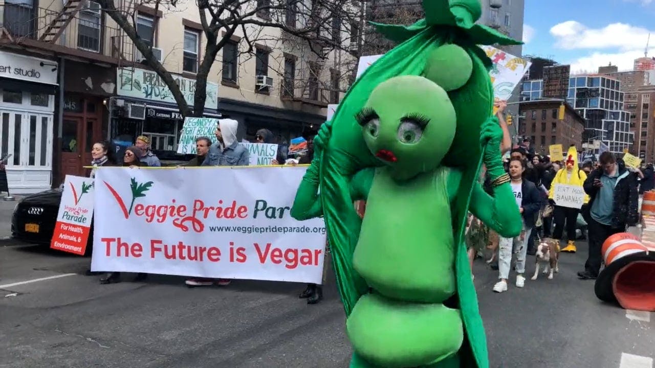 NYC's Veggie Pride Parade! - UNCHAINEDTV
