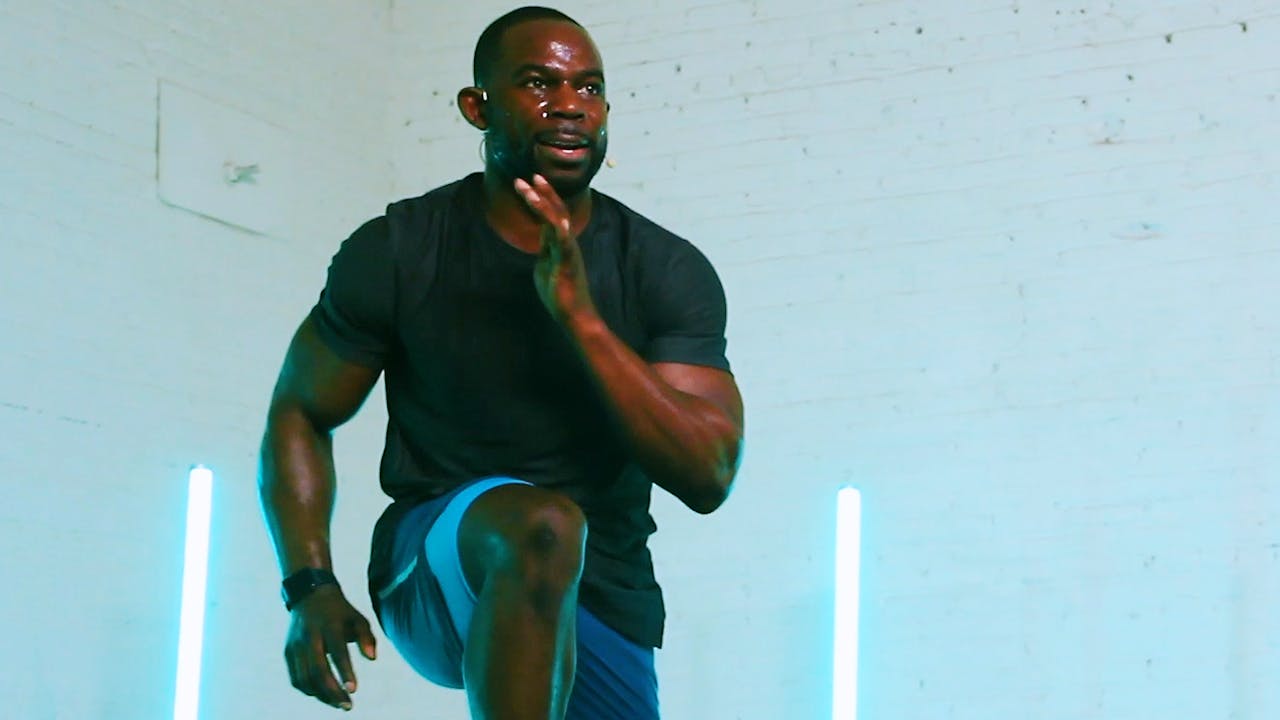 30-Minute HIIT Bodyweight Burnout - Gideon Akande - Sweat Factor - The ...