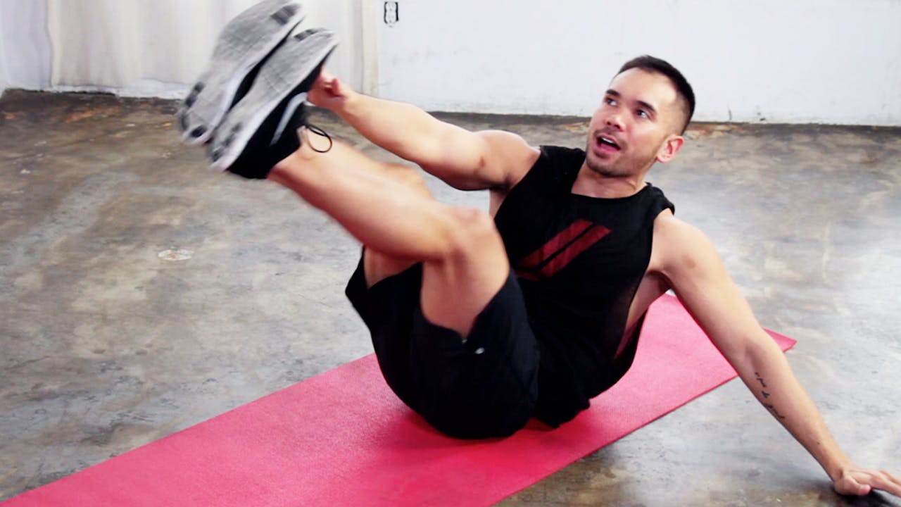 10 Min hardCORE Abs Workout - Sweat Factor - The Best At Home Workouts