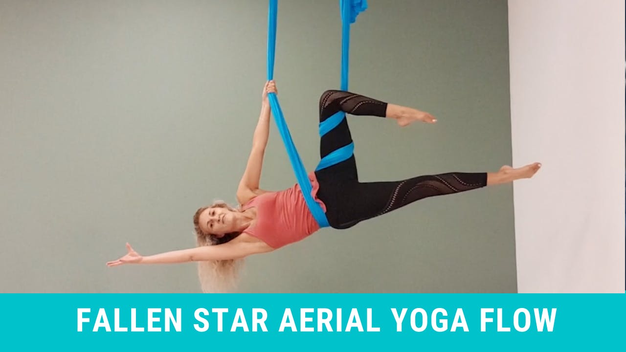Fallen Star Aerial Yoga Flow - Uplift Active Studio