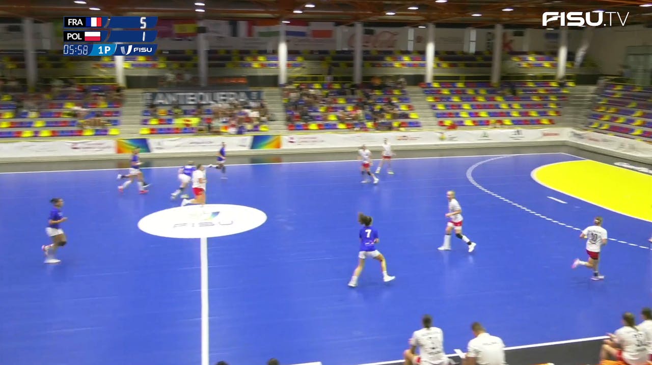 Women's Semi-Final FRA - POL - Antequera 2024 FISU Championship ...
