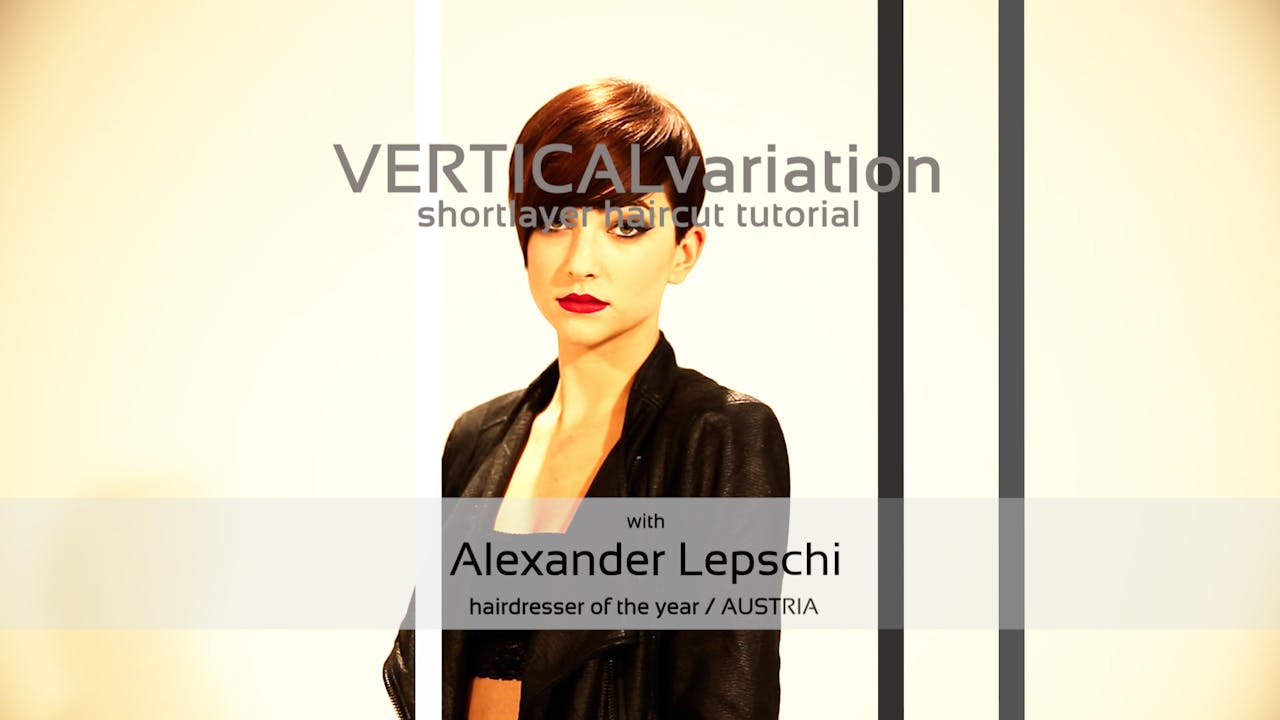 VERTICAL variation - HAIRCUT TUTORIAL - video2hair