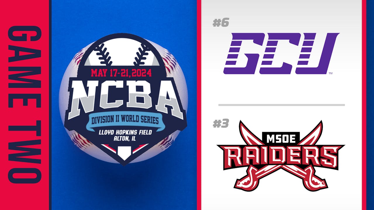 NCBA Div 2 World Series- Game Two: Grand Canyon vs MSOE - Baseball ...