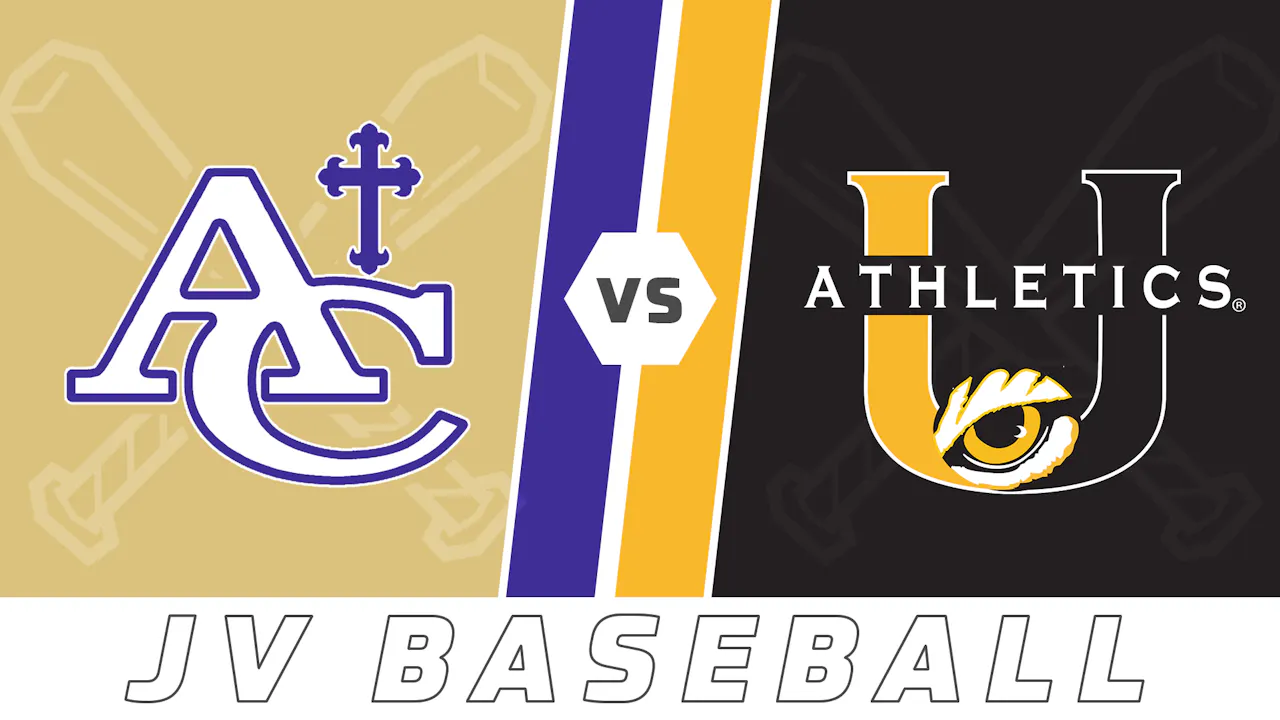 JV Baseball: Ascension Catholic vs U-High - Ascension Catholic ...