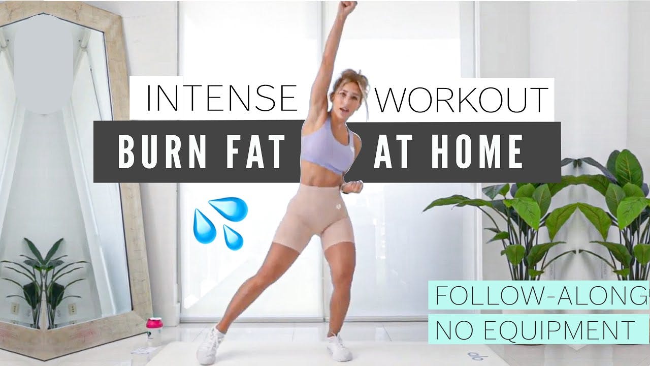 INTENSE 15 MINS CARDIO - Fat Burning WORKOUT - Cardio & Full Body | YOUTUBE - DAILY THRIVE by ...