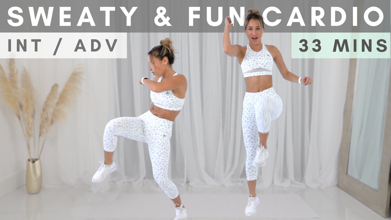 FUN & SWEATY CARDIO - DAILY THRIVE by Vicky Justiz