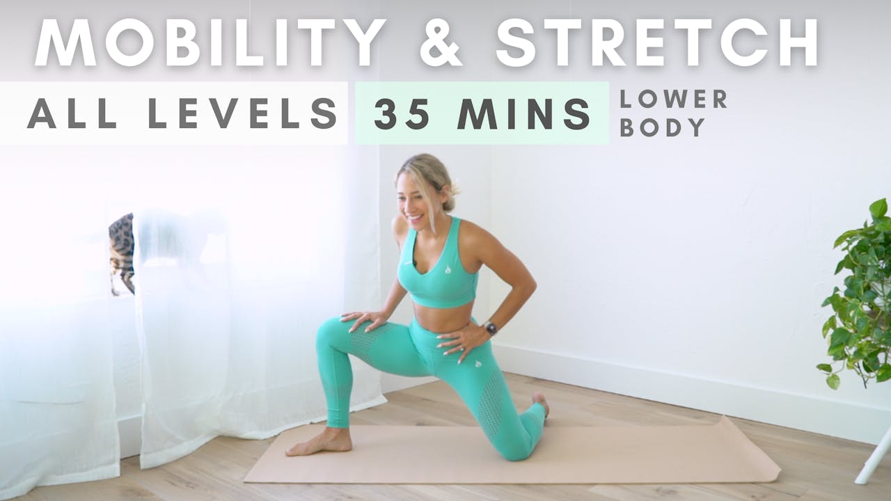 Mobility & Stretch Routine / Yoga for Lower Body! - MOBILITY, STRETCH ...