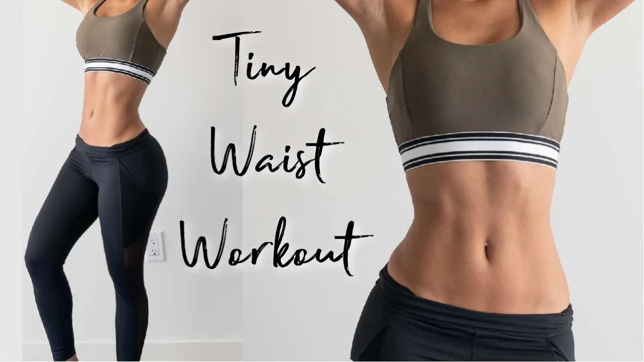 HOURGLASS AB WORKOUT - 5 Exercises for a Flat Tummy! (YT) - Abs & Waist ...