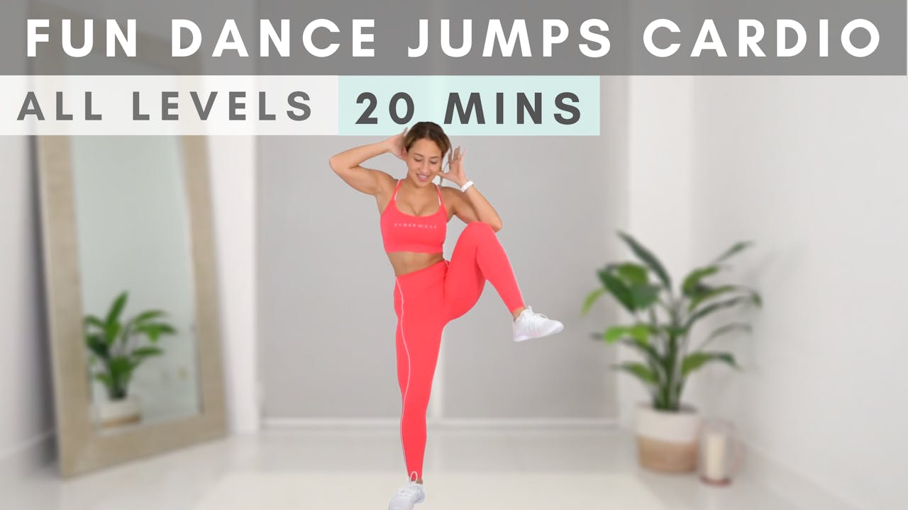 FUN Dance Jumps Cardio for ALL LEVELS - DAILY THRIVE by Vicky Justiz