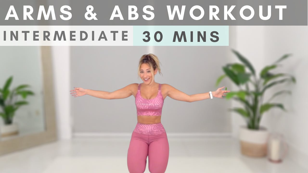 Arms + Abs MASHUP Workout! - DAILY THRIVE by Vicky Justiz