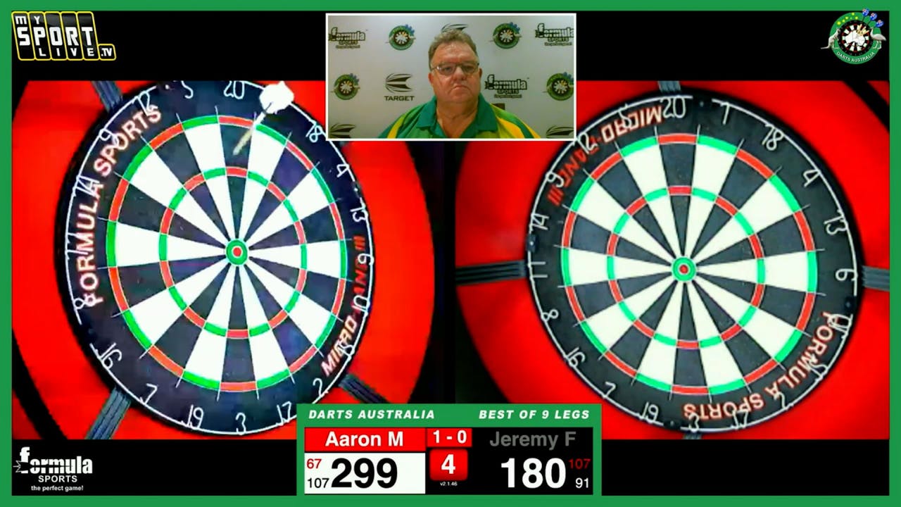 DAY 5 (SUN) - Australian Darts ISO Challenge - My Sport Live