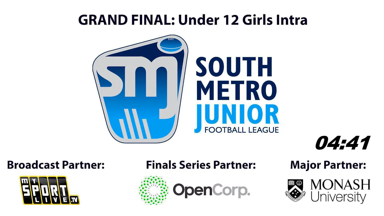 GF: Under 12 Girls Intra 2022 - 2022 Grand Finals - 4 September - My ...
