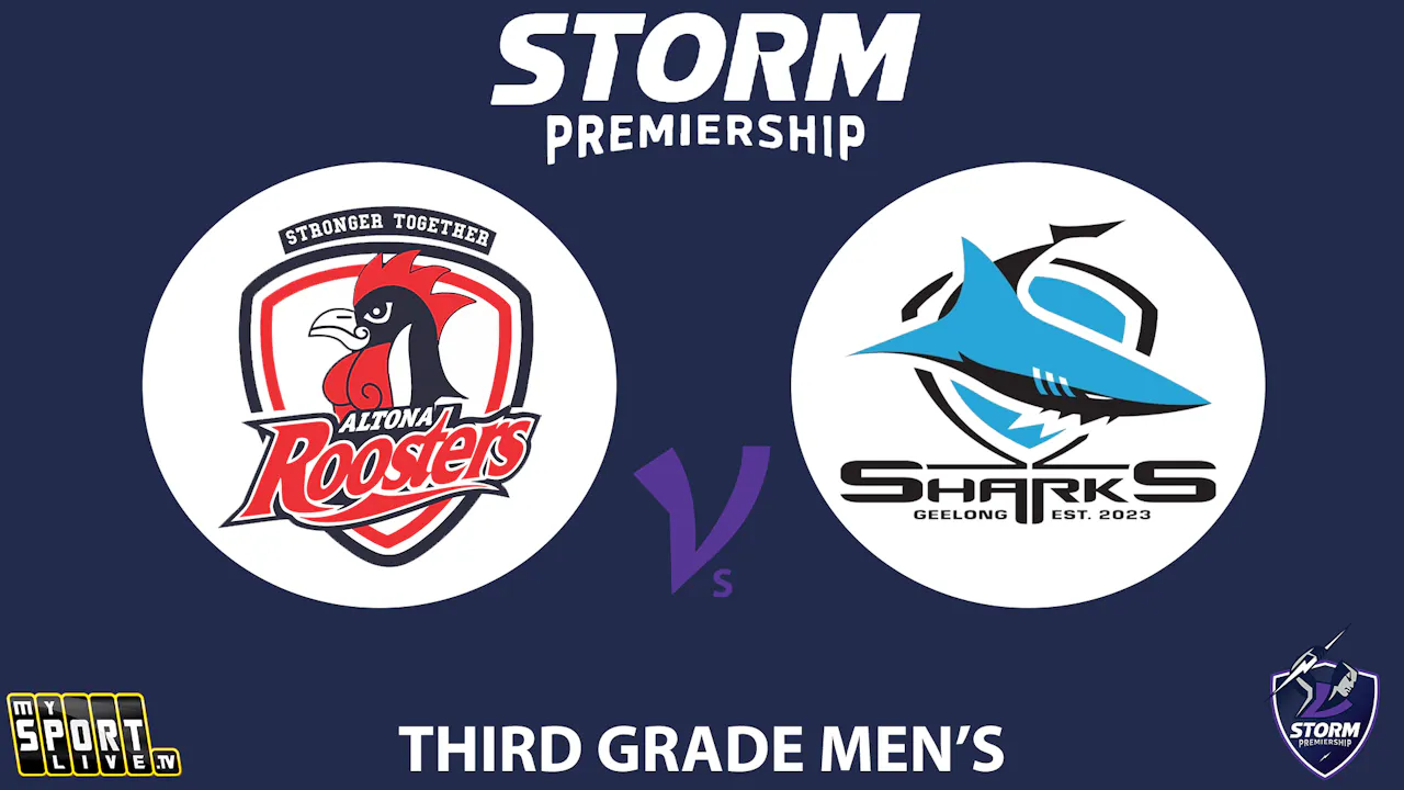 2024 RD1 Third Grade Men’s: Altona Roosters vs Geelong Sharks - 2024 ...