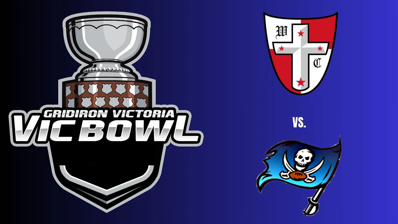 2025 Gridiron Victoria Vic Bowl - D1 Western Crusaders vs. Geelong ...