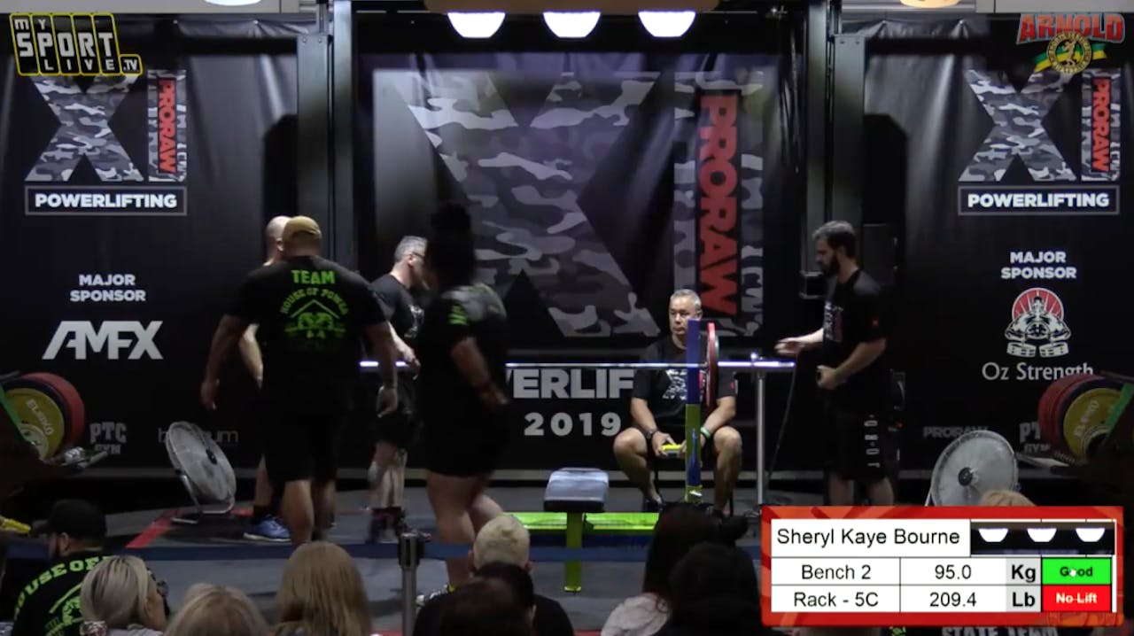 ProRaw Powerlifting (FRI) - 2019 Arnold Sports Festival - My Sport Live