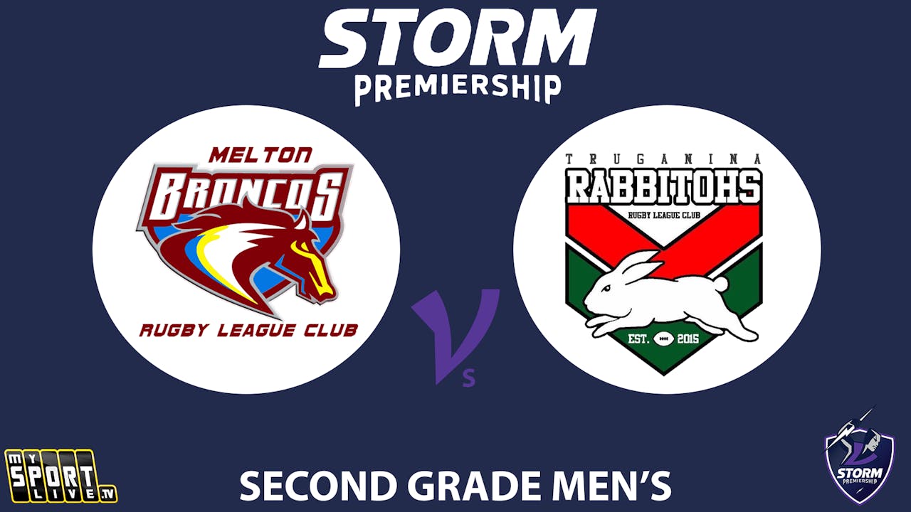 H2 2025 RD11 Second Grade Men - Melton Broncos vs. Truganina Rabbitohs ...