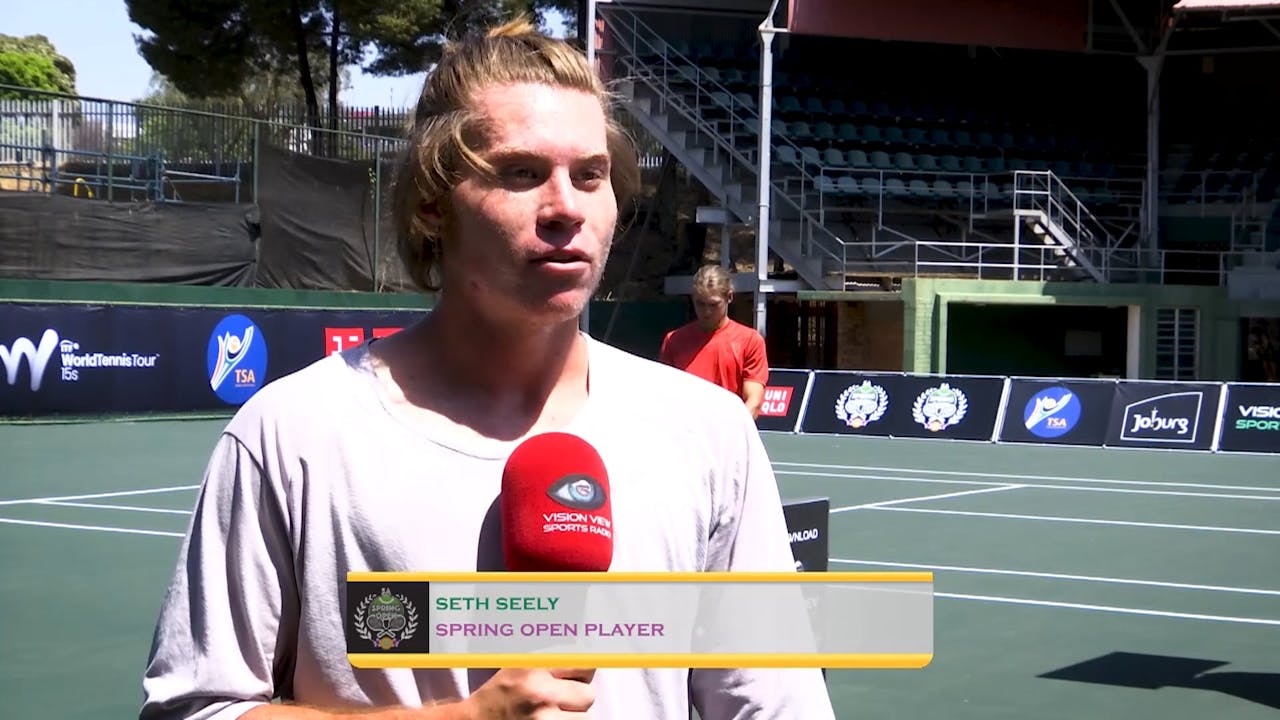 SA Spring Open SETH SEELY VS DANIEL KOTZE Match Highlights - Vision ...