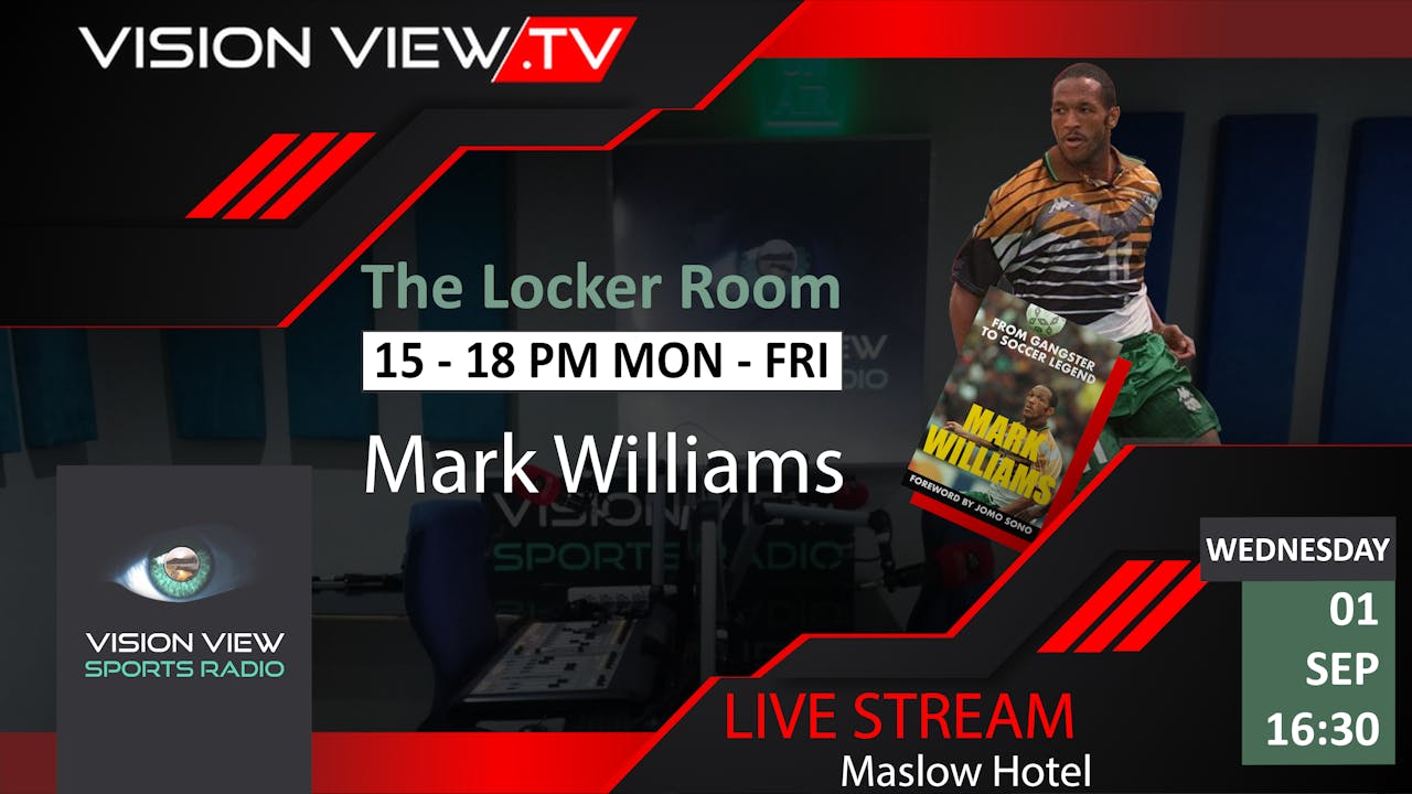 Mark Williams book launch - Vision View Sports and Entertainment Network