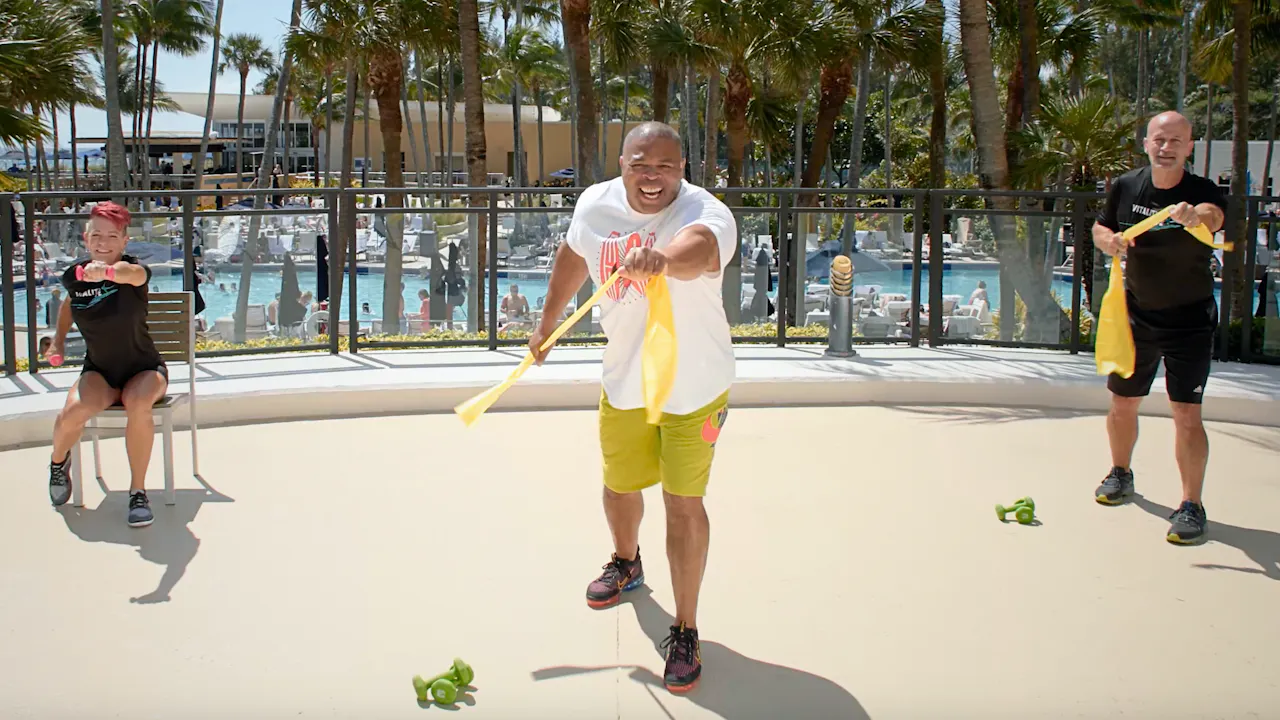 TONED ARMS & TOTAL BODY - Senior Exercise TV with Curtis Adams