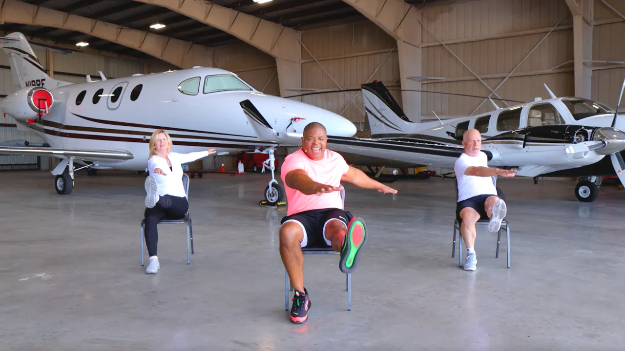 WEIGHT LOSS WORKOUT - Senior Exercise TV with Curtis Adams