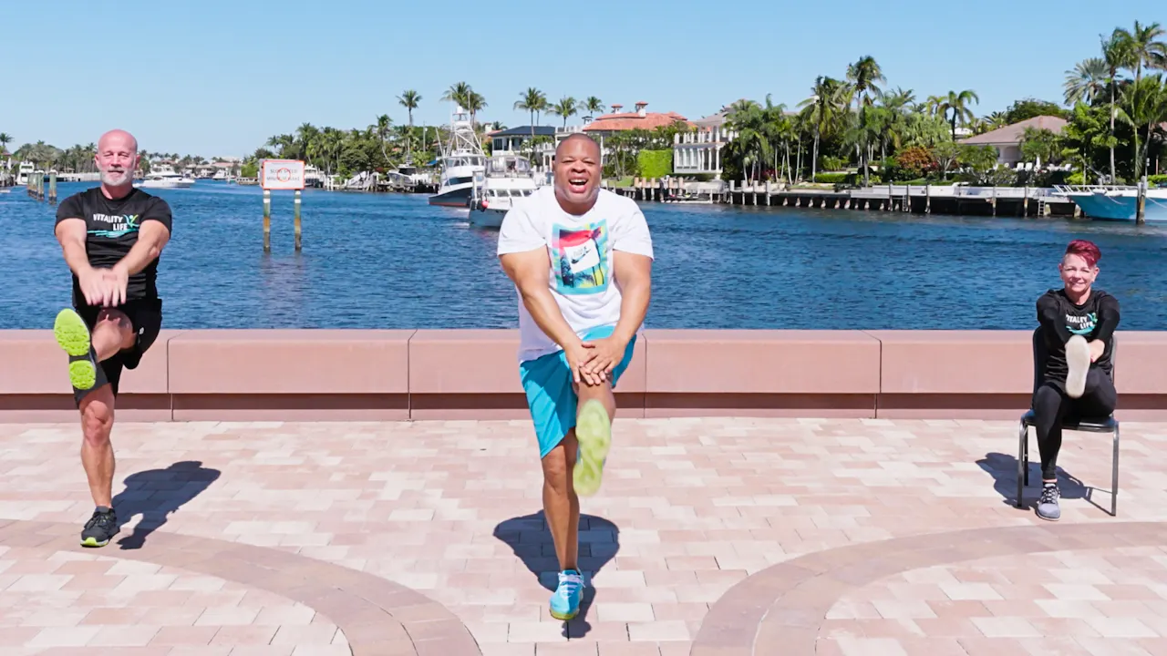 ABS & CORE WORKOUT - Senior Exercise TV with Curtis Adams