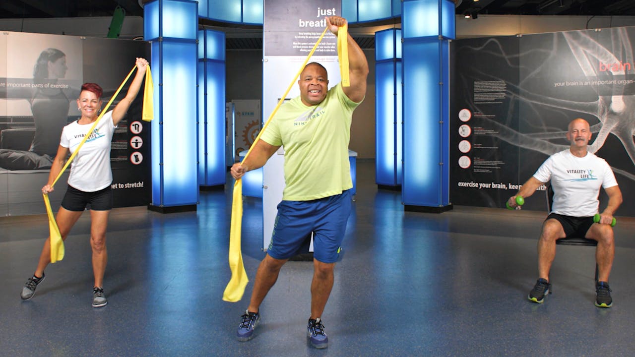 NEGATIVE RESISTANCE - Senior Exercise TV with Curtis Adams