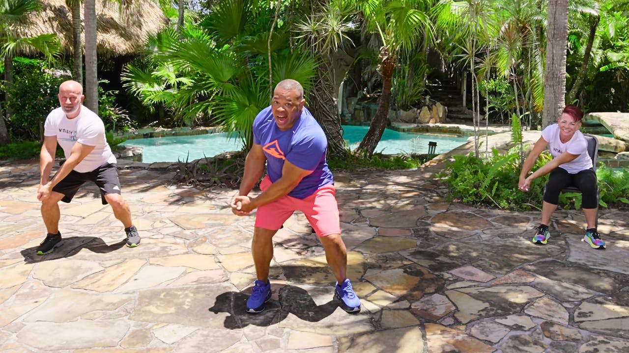 ANTI-AGING WORKOUT - Senior Exercise TV with Curtis Adams