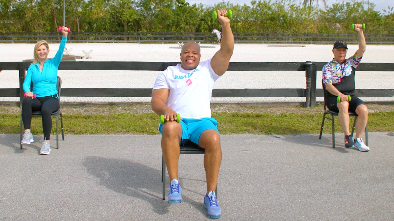 STRETCHING TO NEW HEIGHTS - Senior Exercise TV with Curtis Adams