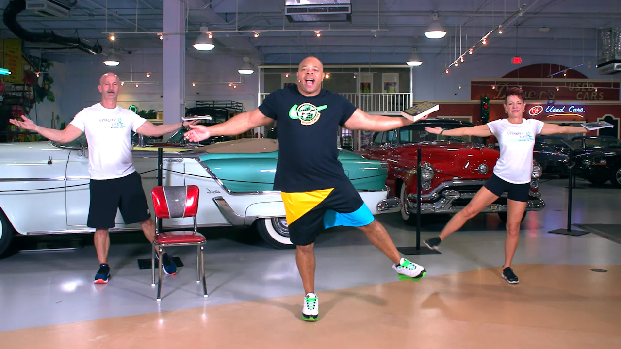 DYNAMIC BALANCE - Senior Exercise TV with Curtis Adams