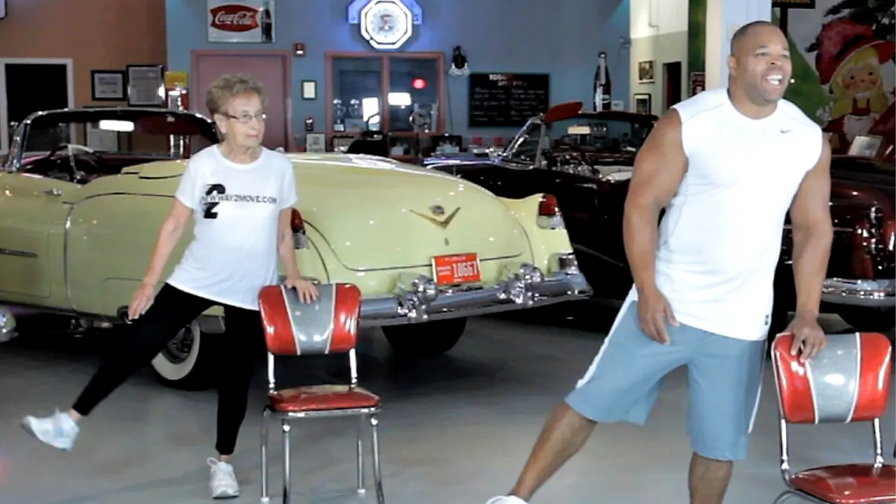 FITNESS CIRCUIT (BEGINNER) - Senior Exercise TV with Curtis Adams