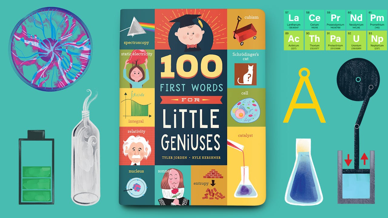 100 First Words for Little Geniuses - Vooks
