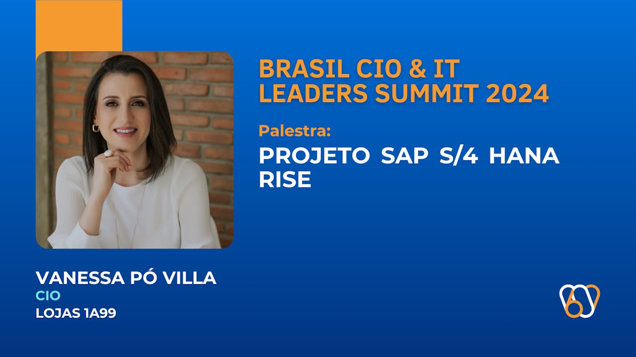 PROJETO SAP S/4 HANA RISE - 1A99 - 2024 - W6 Stream