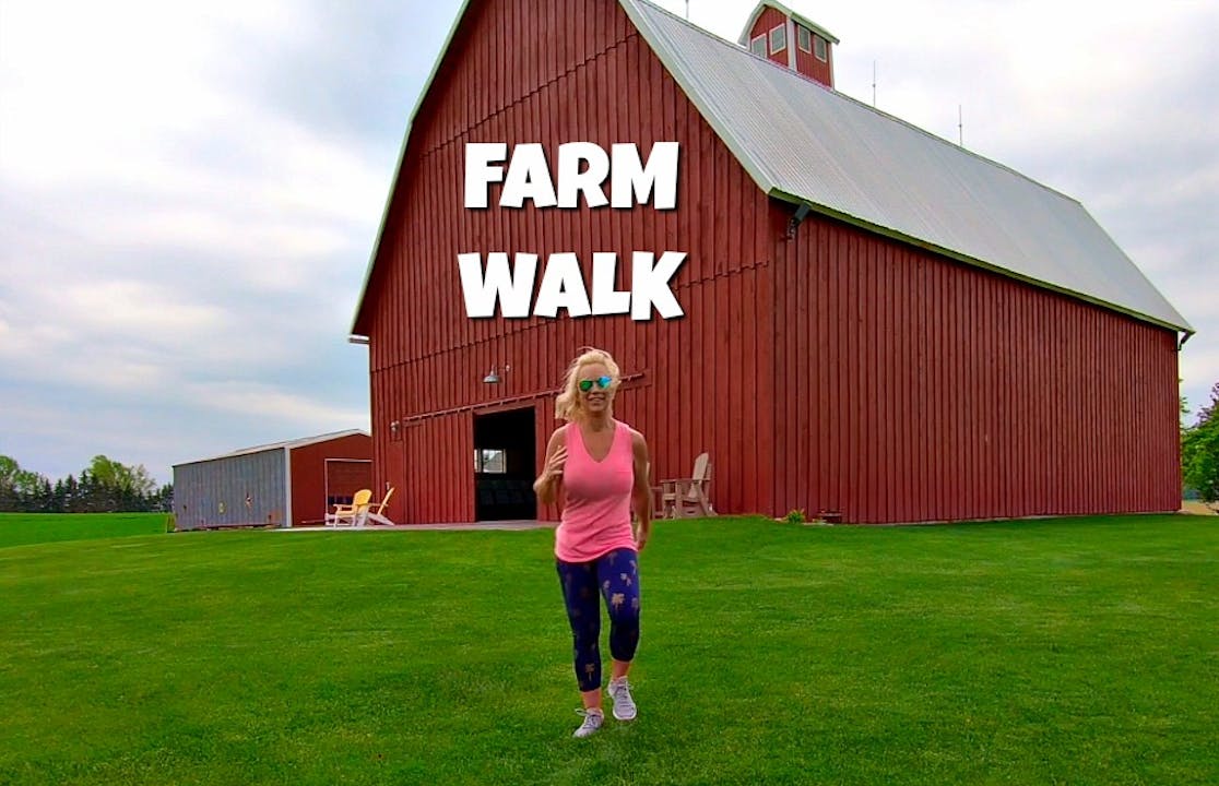 Farm Walk - Walking Online Workouts