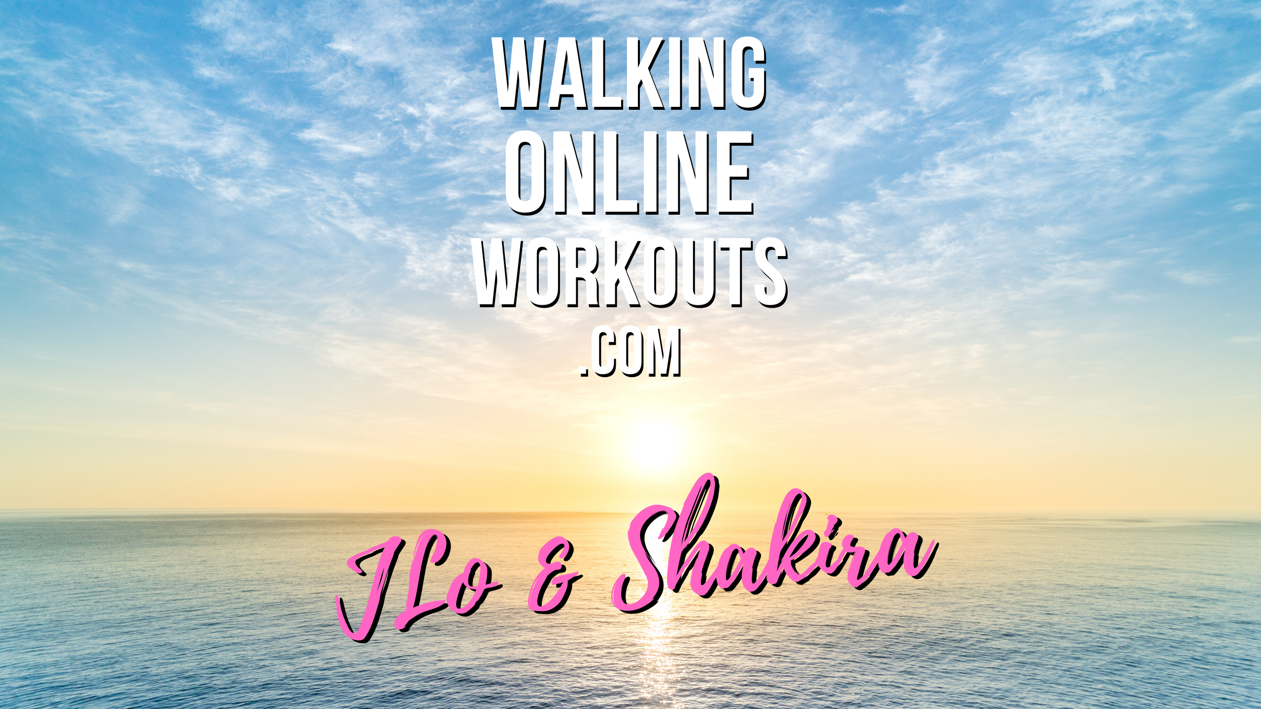 Walking Online Workouts