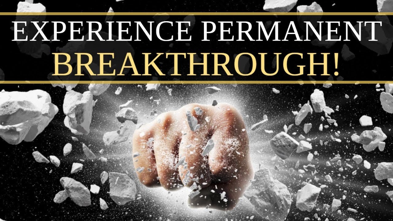 Experience Permanent Breakthrough with the Holy Spirit - Warrior Notes TV