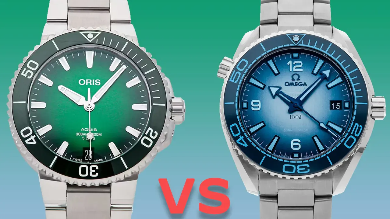 Omega Seamaster vs Oris Aquis Date Calibre 400 Comparison Review ...