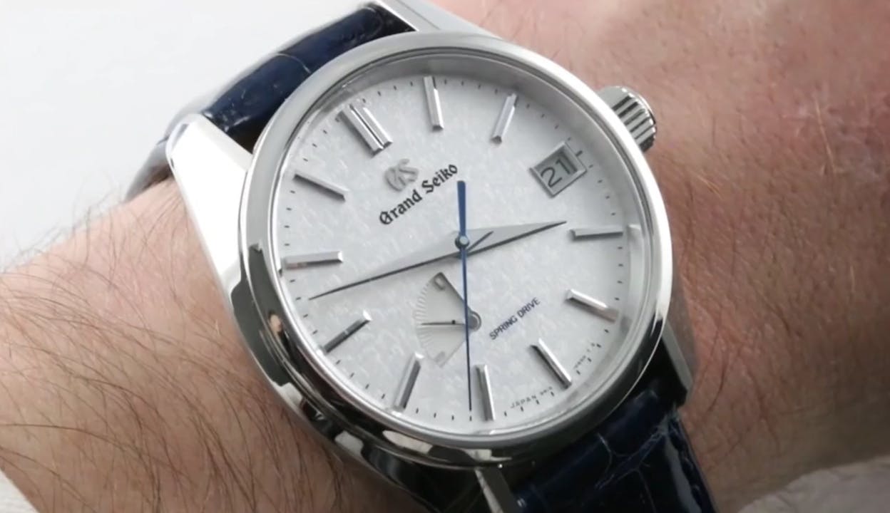 Grand Seiko Spring Drive Kira Zuri Platinum USA Limited Edition ...