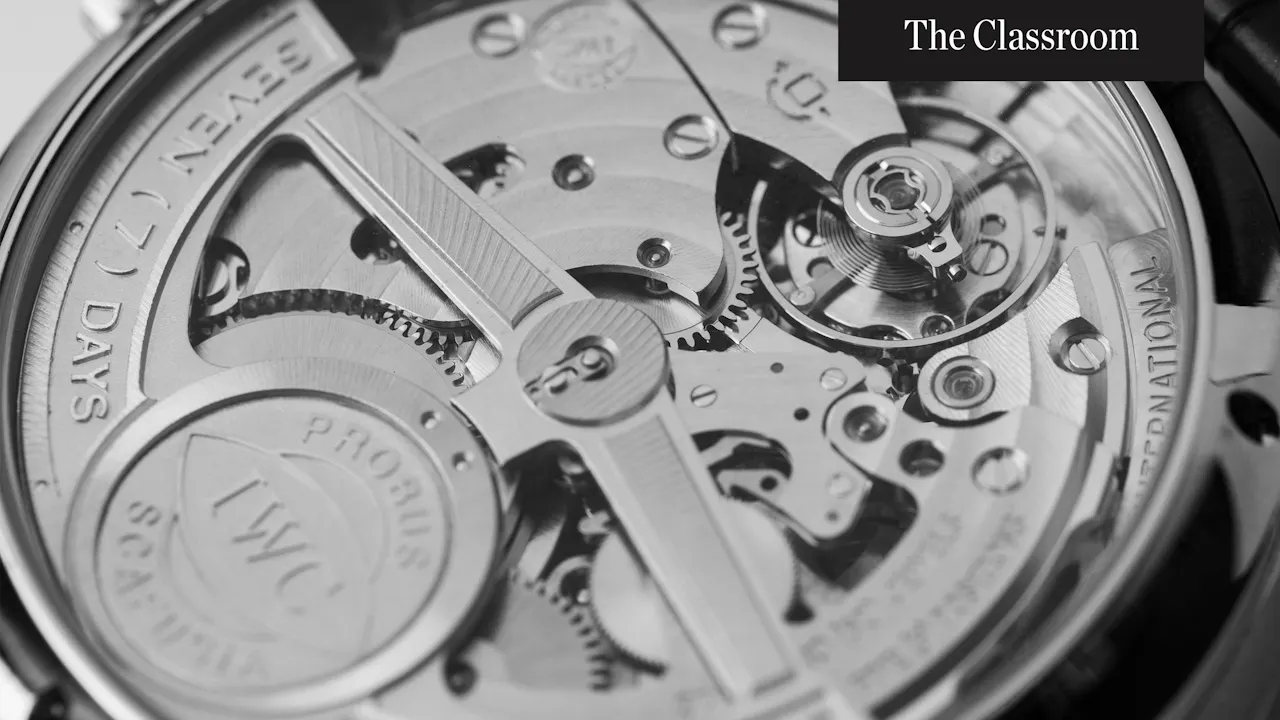 In-House Watch Movements Explained - The Classroom - The 1916 Company ...
