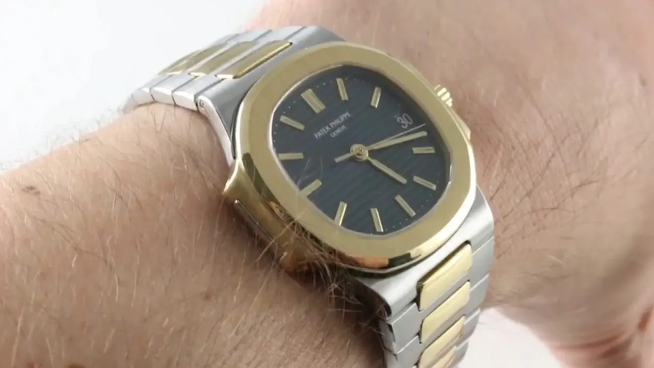 Patek Philippe Two-Tone Nautilus (Mid-Size) 3800/1 Review - Patek ...