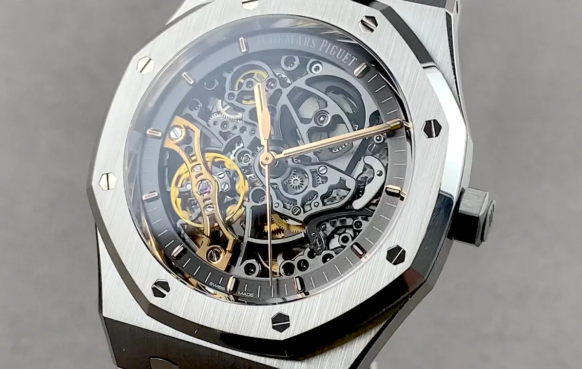 Audemars Piguet Royal Oak Openworked 15407ST.OO.1220ST.01 - Audemars ...