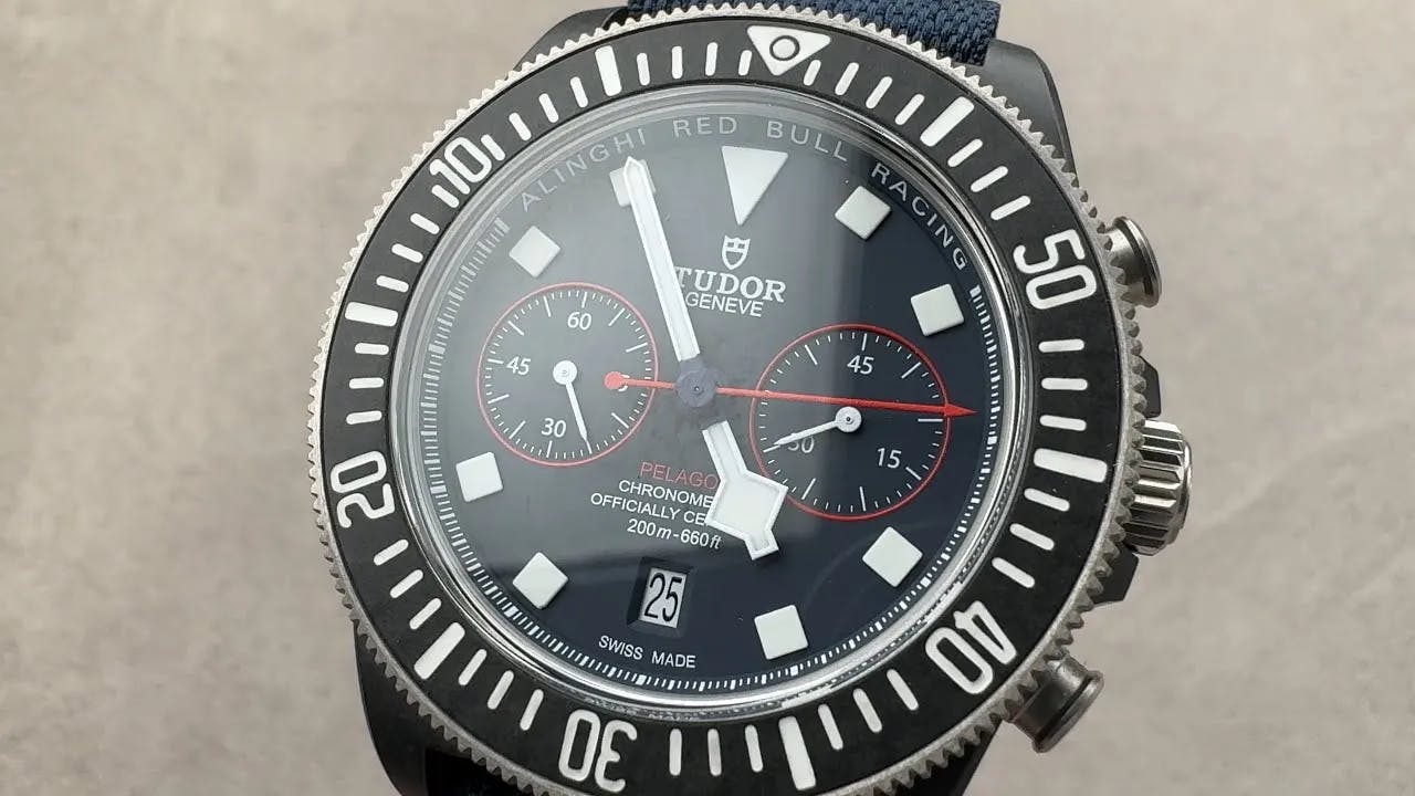 Tudor Pelagos FXD Chronograph Alinghi Red Bull Racing (25807KN0001 ...