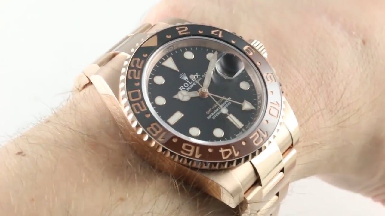 Rolex GMT-Master II 126715CHNR (First Rose Gold GMT) Review - The 1916 ...