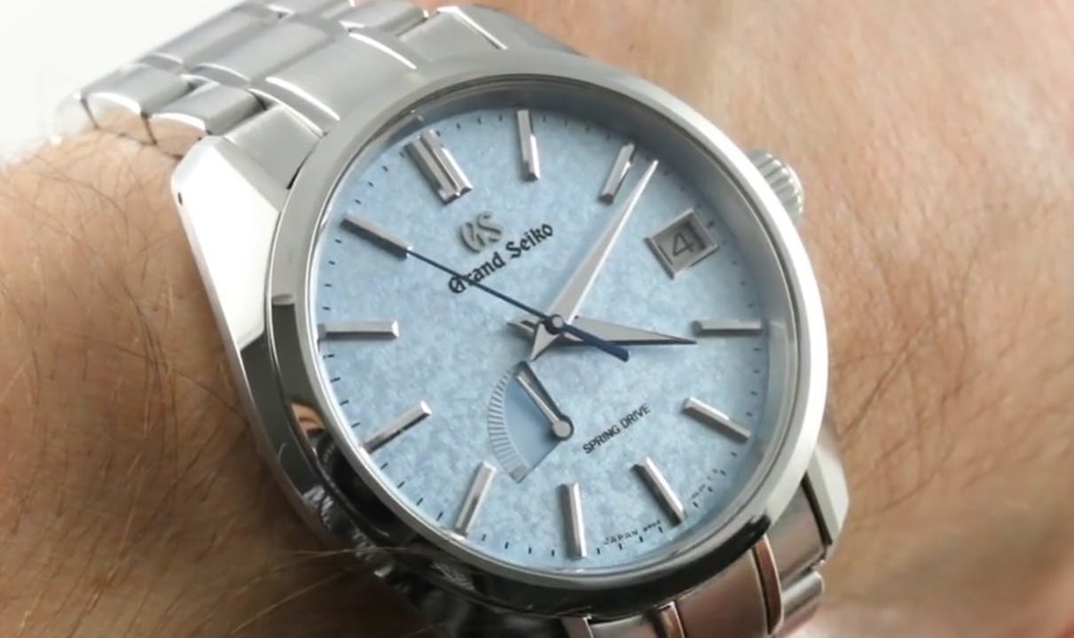 Grand Seiko Spring Drive USA Edition (Blue Dial) SBGA387 Review - Grand ...